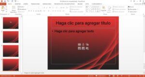 Plantilla roja para PowerPoint | Temas PPT gratis