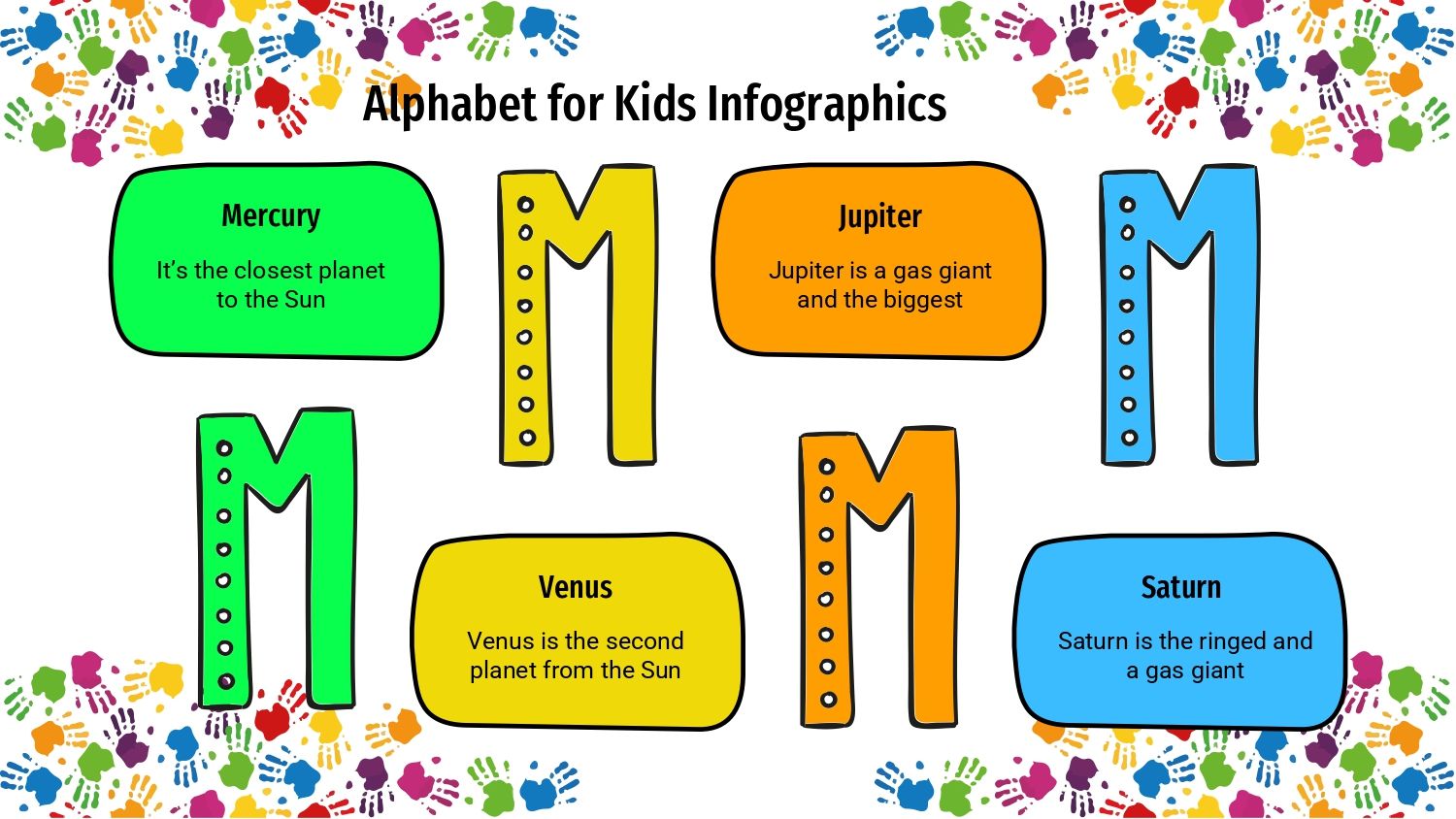 El abecedario para los niños | Plantillas PowerPoint y Google Slides