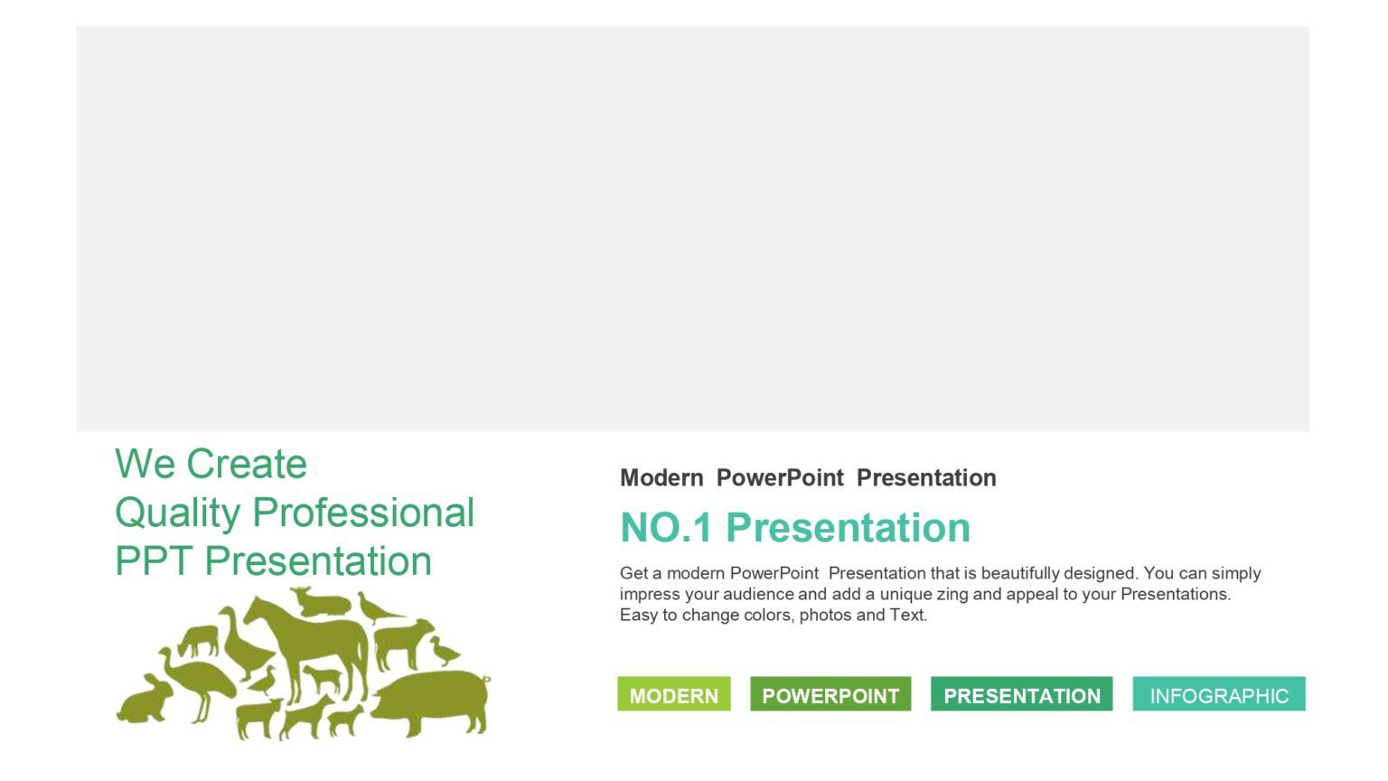 Animales de Granja Plantillas PowerPoint | Temas PPT gratis