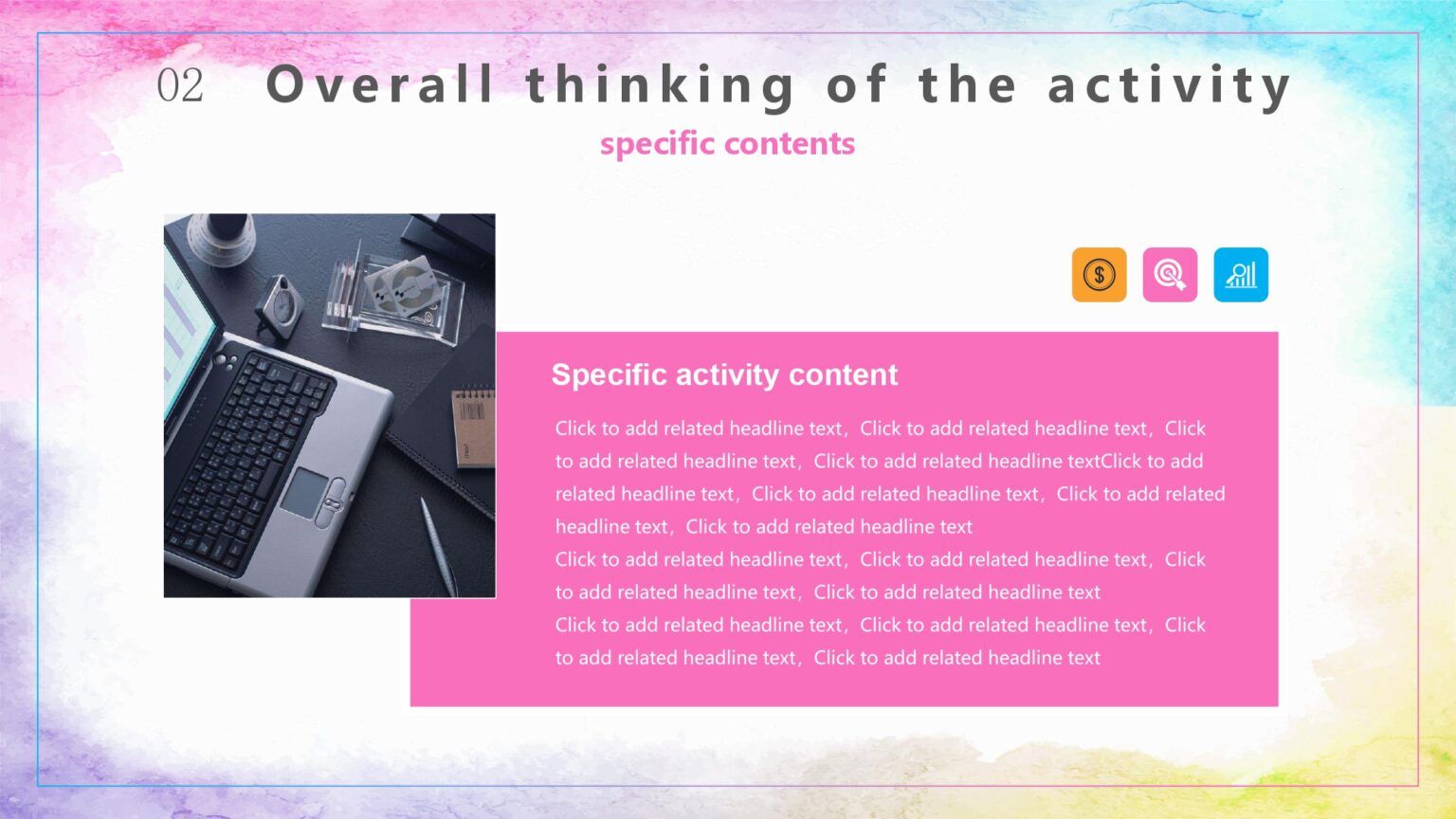 Bordes Coloridos Plantilla PowerPoint | Temas PPT y Google Slides