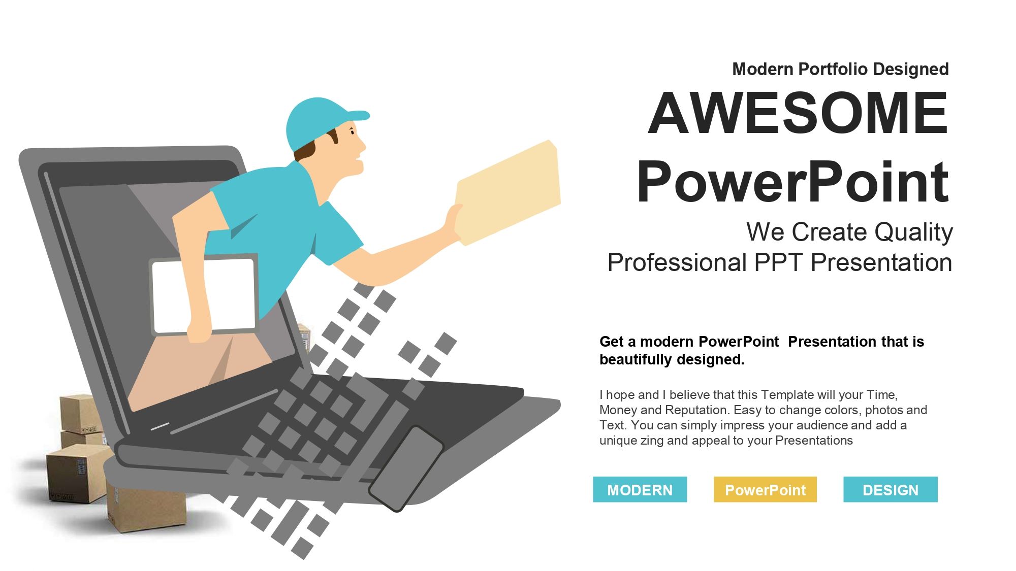 Delivery Plantilla para PowerPoint | Temas PPT y Google Slides