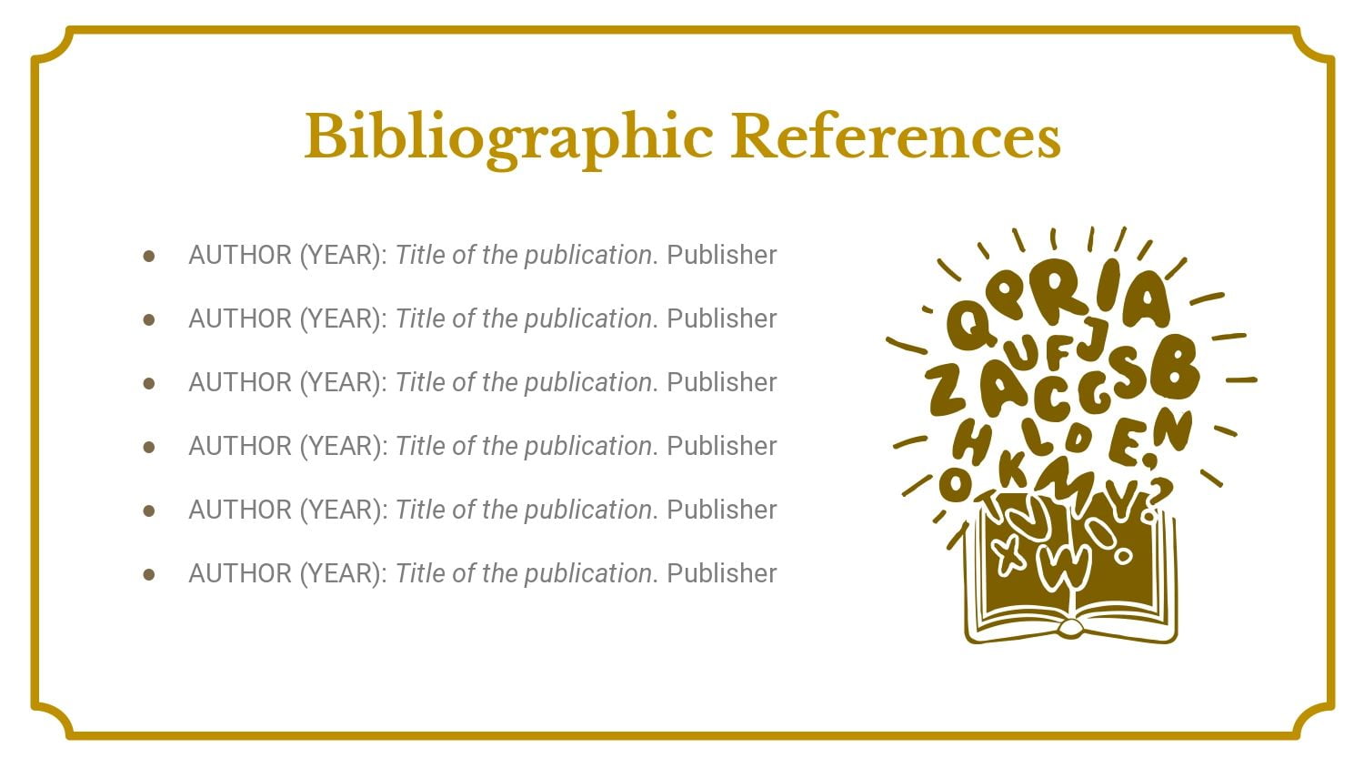 Lenguaje Plantilla PowerPoint | Presentaciones educativas