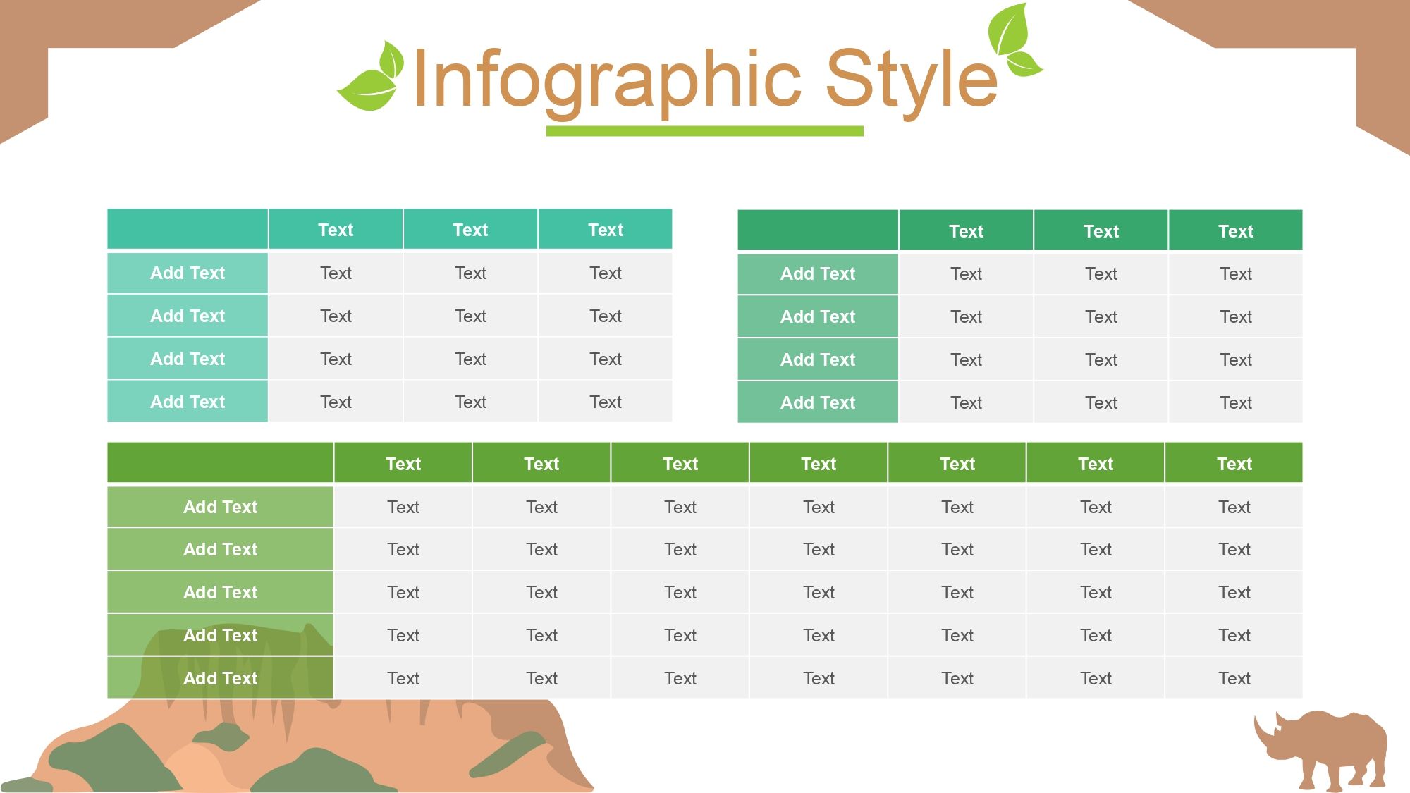 Los Ecosistemas Plantilla PowerPoint | Temas PPT gratis