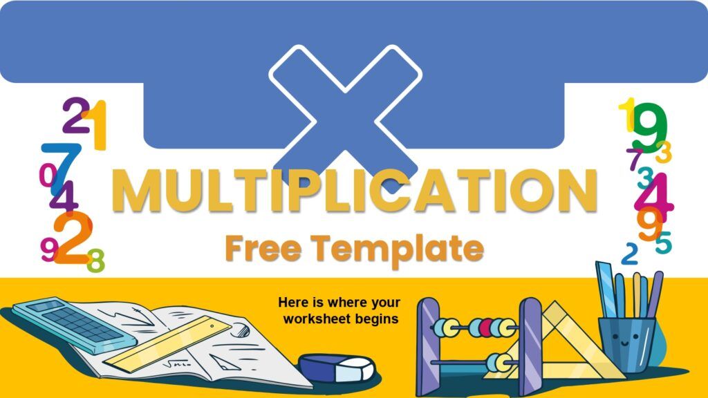 Multiplicación Plantilla PowerPoint | Temas PPT y Google Slides