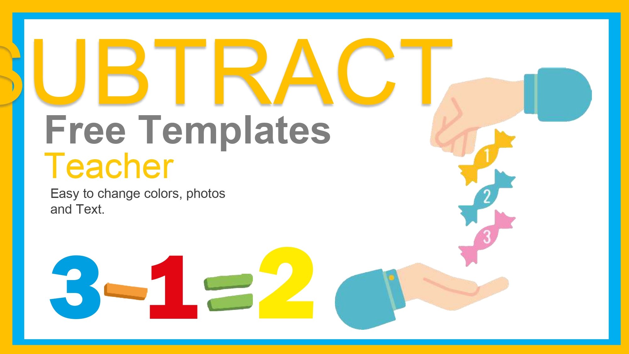 Resta Plantilla PowerPoint | Temas PPT gratis