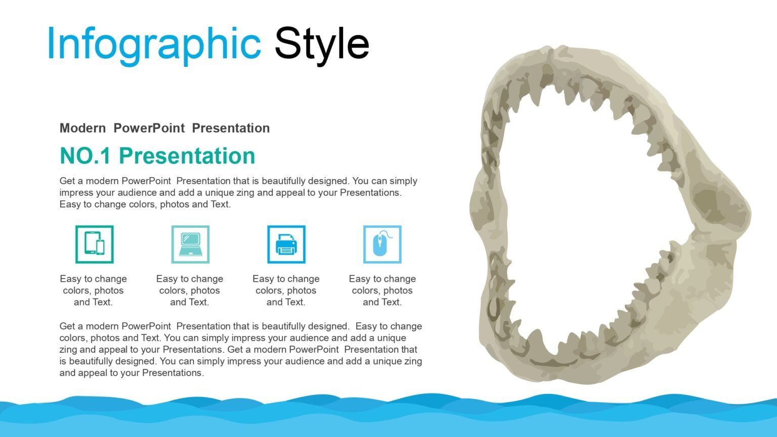 Tiburón Plantilla PowerPoint | Temas PPT gratis