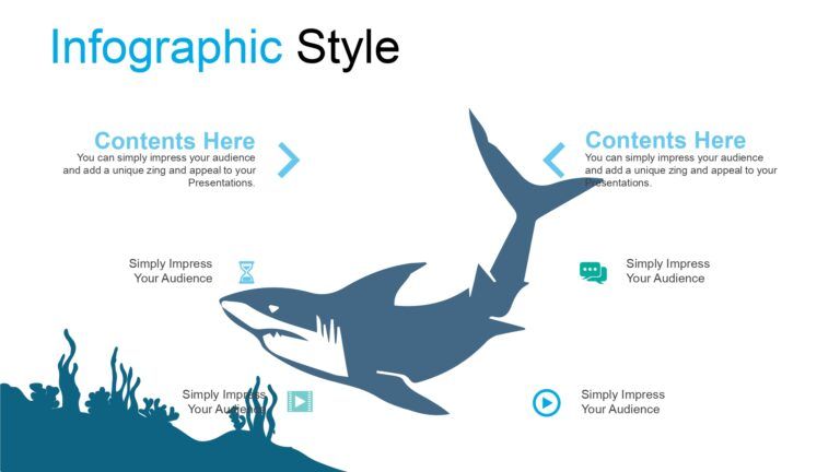 Tiburón Plantilla PowerPoint | Temas PPT gratis