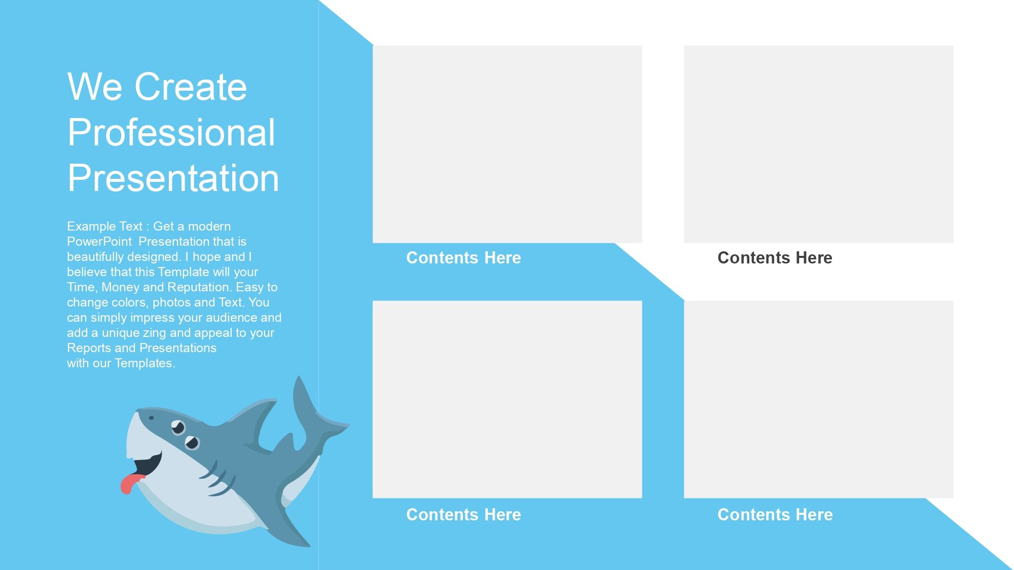 Tiburón Plantilla PowerPoint | Temas PPT gratis