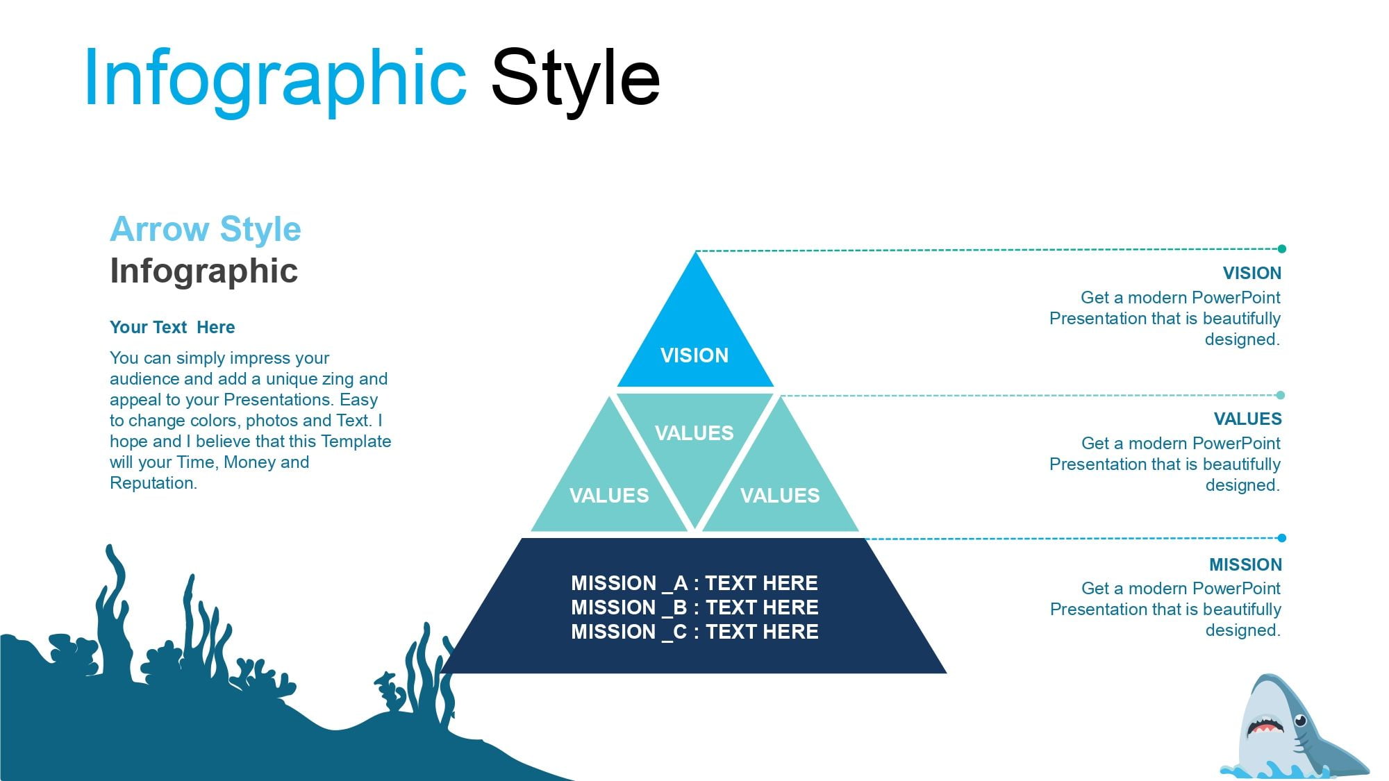 Tiburón Plantilla PowerPoint | Temas PPT gratis