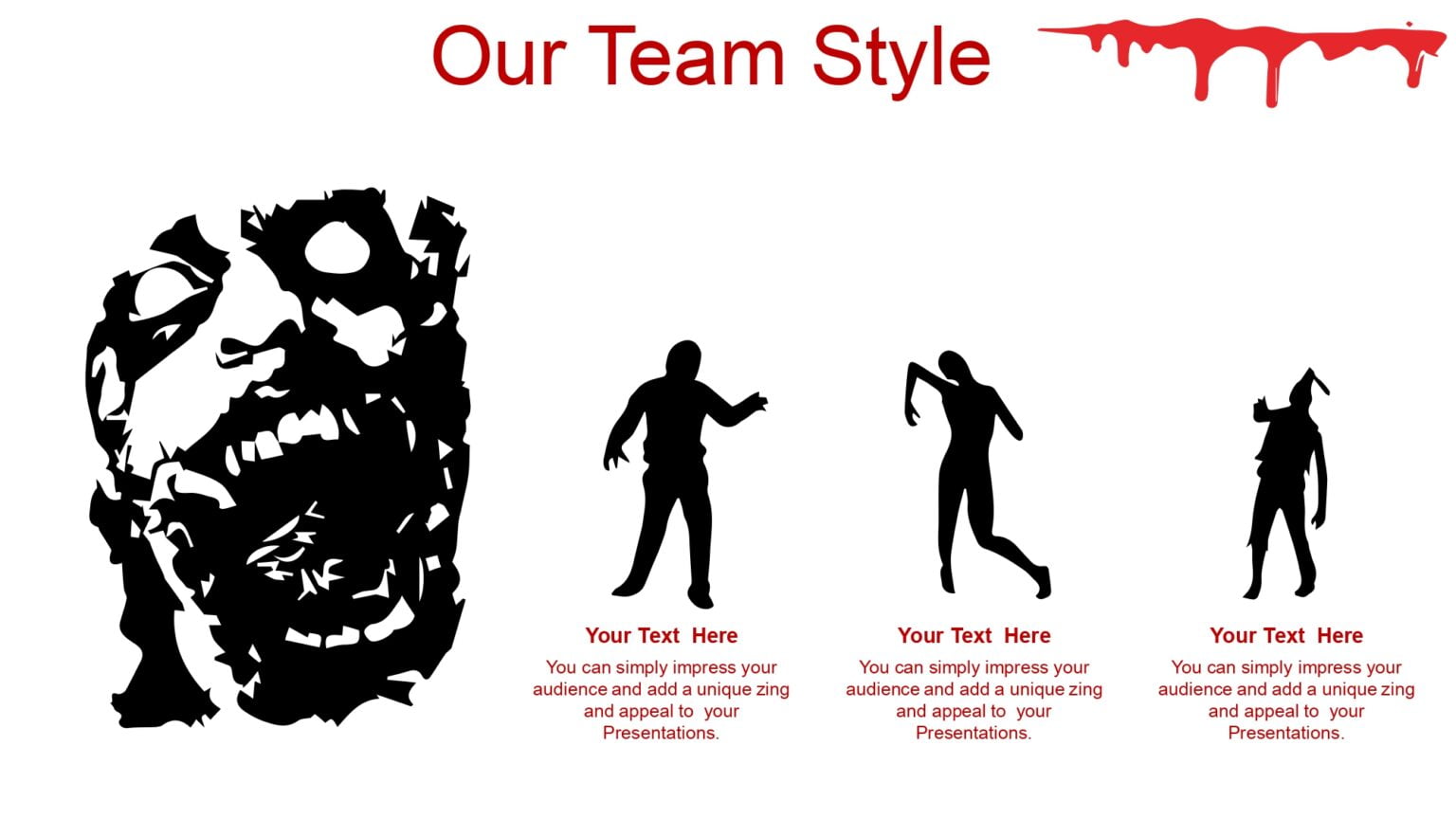 Zombies Plantilla PowerPoint | Temas PPT gratis