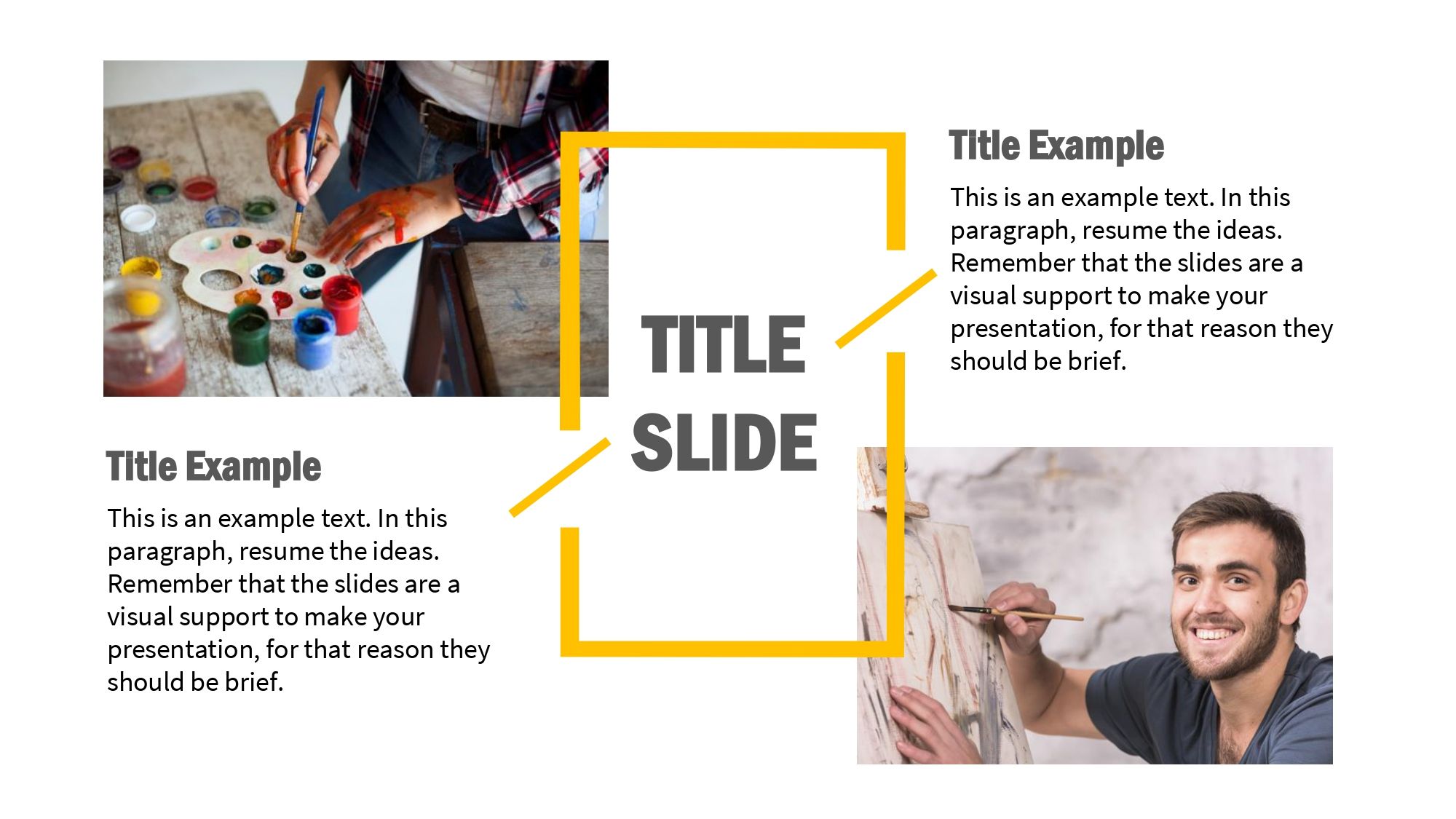 Artista Plantilla PowerPoint | Temas PPT y Google Slides
