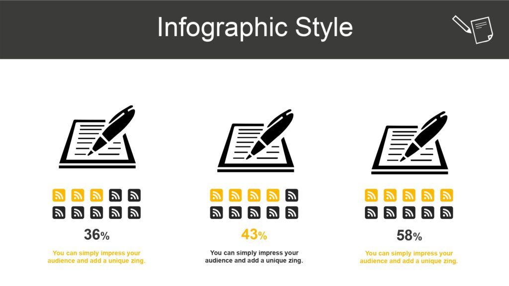 Escritura Plantilla PowerPoint | Temas PPT y Google Slides