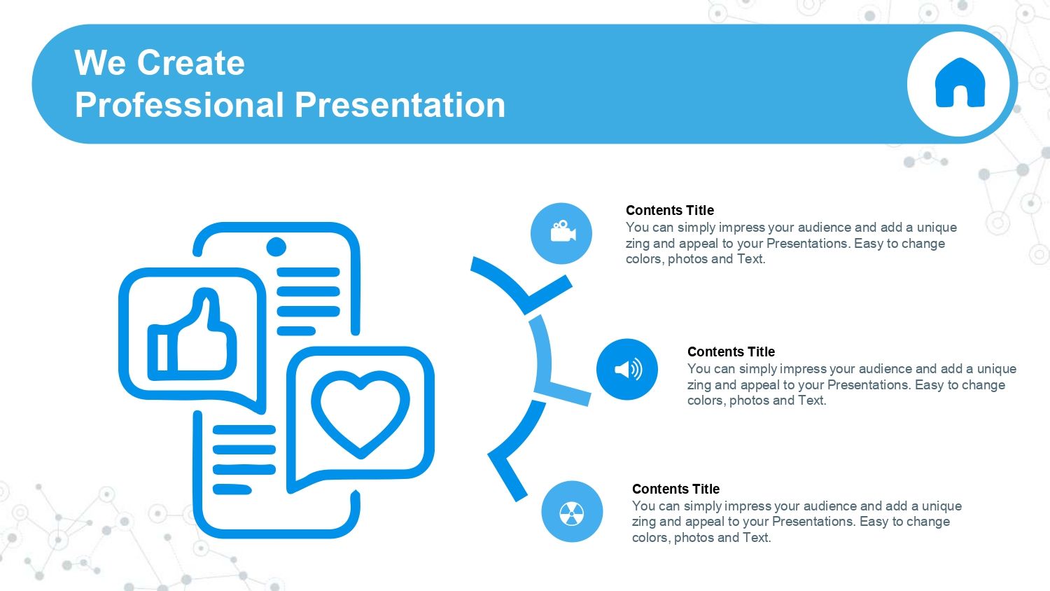 Social Network Plantilla PowerPoint | Temas PPT y Google Slides
