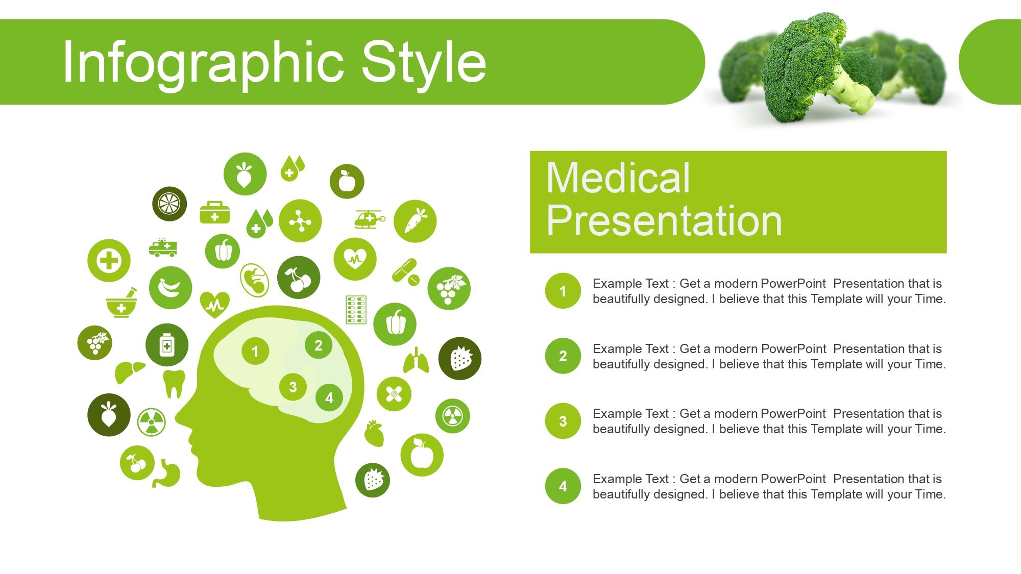Vegetariano Plantilla PowerPoint | Temas PPT y Google Slides