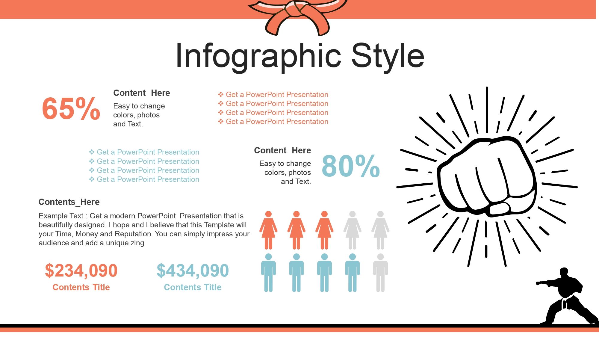 Kárate Plantilla PowerPoint | PPT y Google Slides