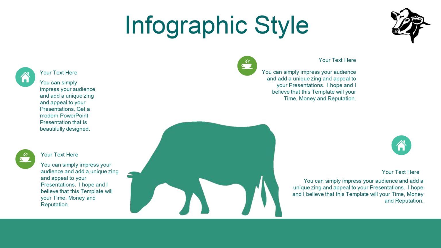 Vaca Plantillas PowerPoint | Temas PPT y Google Slides