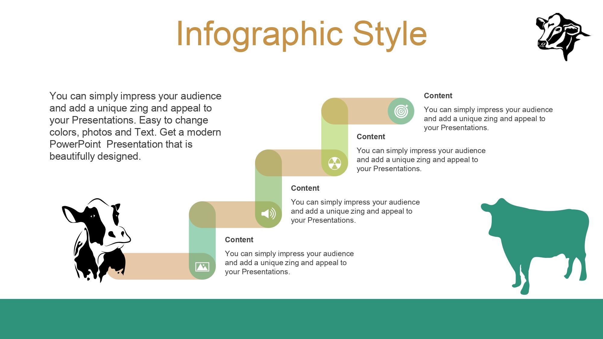 Vaca Plantillas PowerPoint | Temas PPT y Google Slides