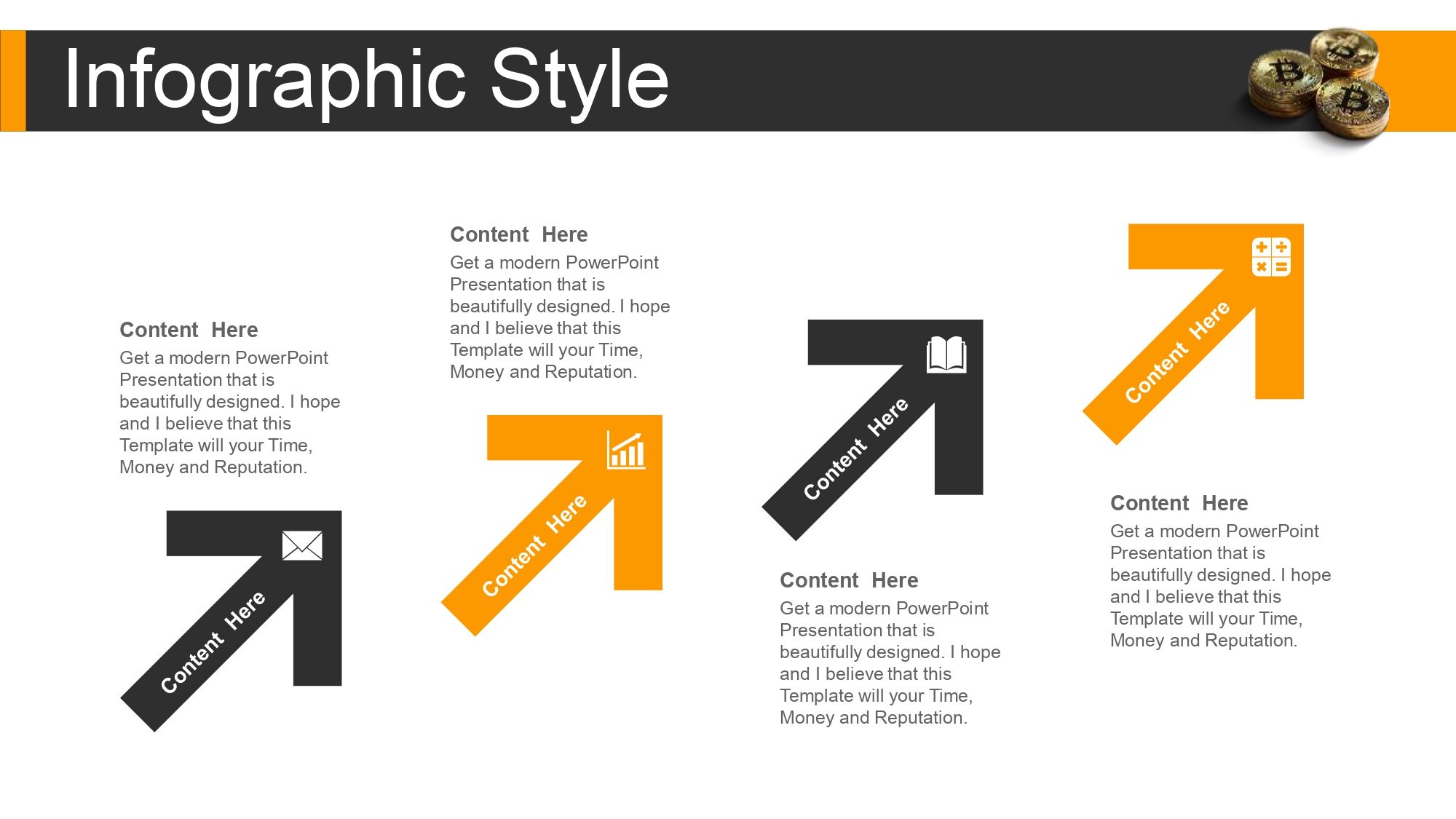 Plantilla PowerPoint de Bitcoin