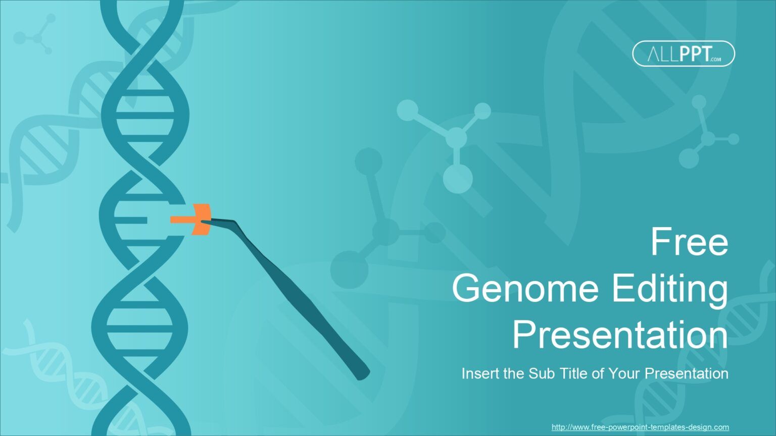Plantilla PowerPoint de Genética | Plantillas PowerPoint Gratis