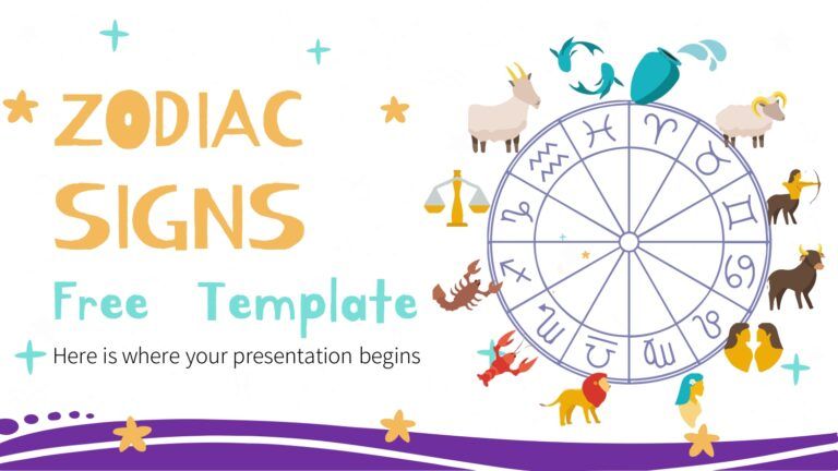 Signos Zodiacales Plantilla PowerPoint | Plantillas PowerPoint Gratis
