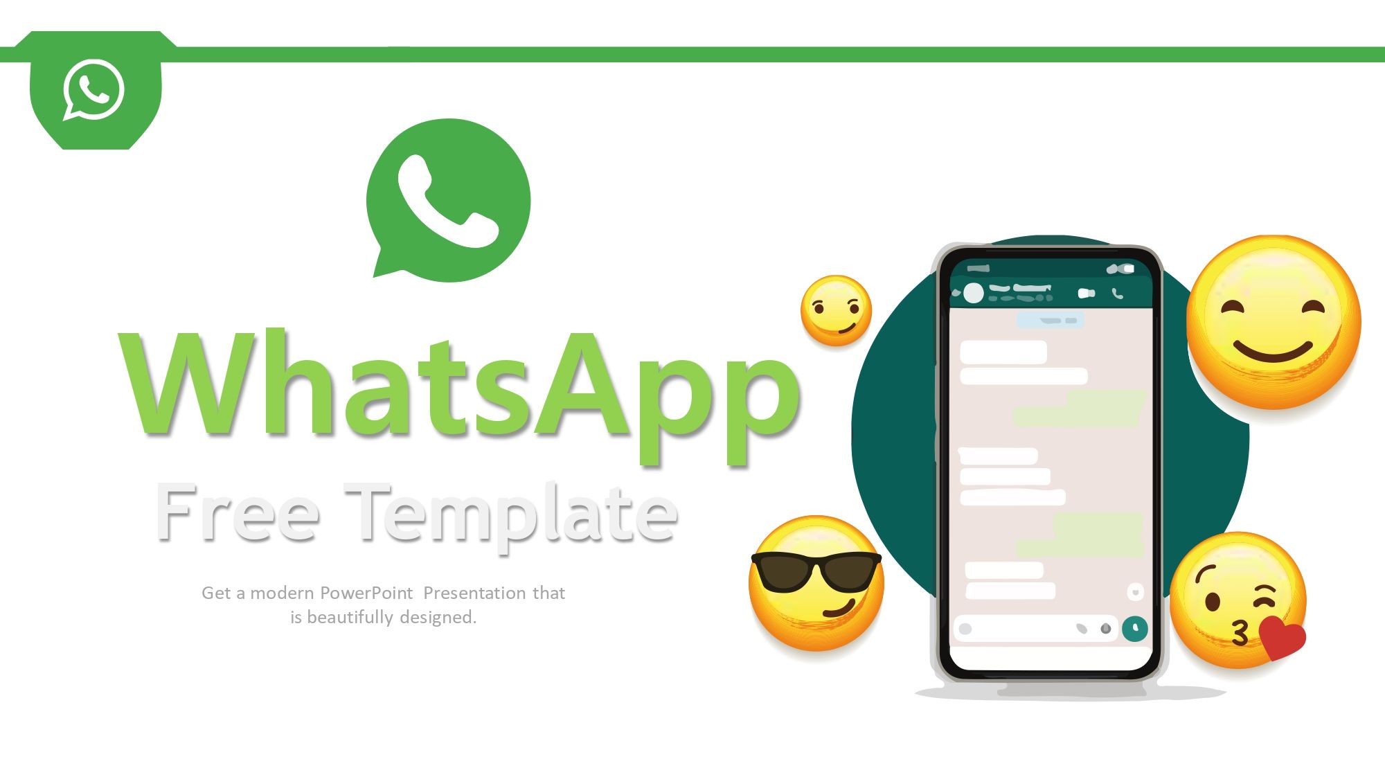 WhatsApp Plantillas PowerPoint | Google Slides y PPT