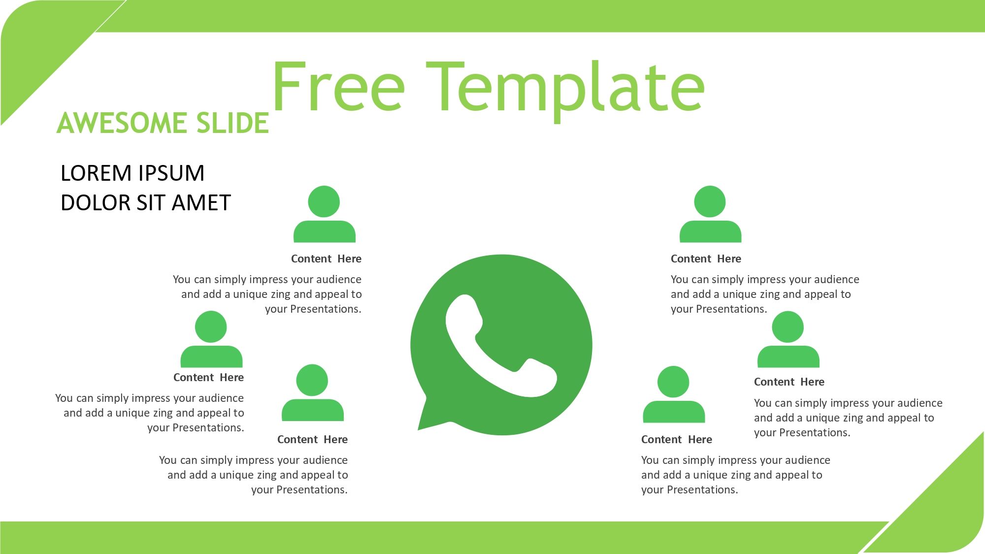 WhatsApp Plantillas PowerPoint | Google Slides y PPT