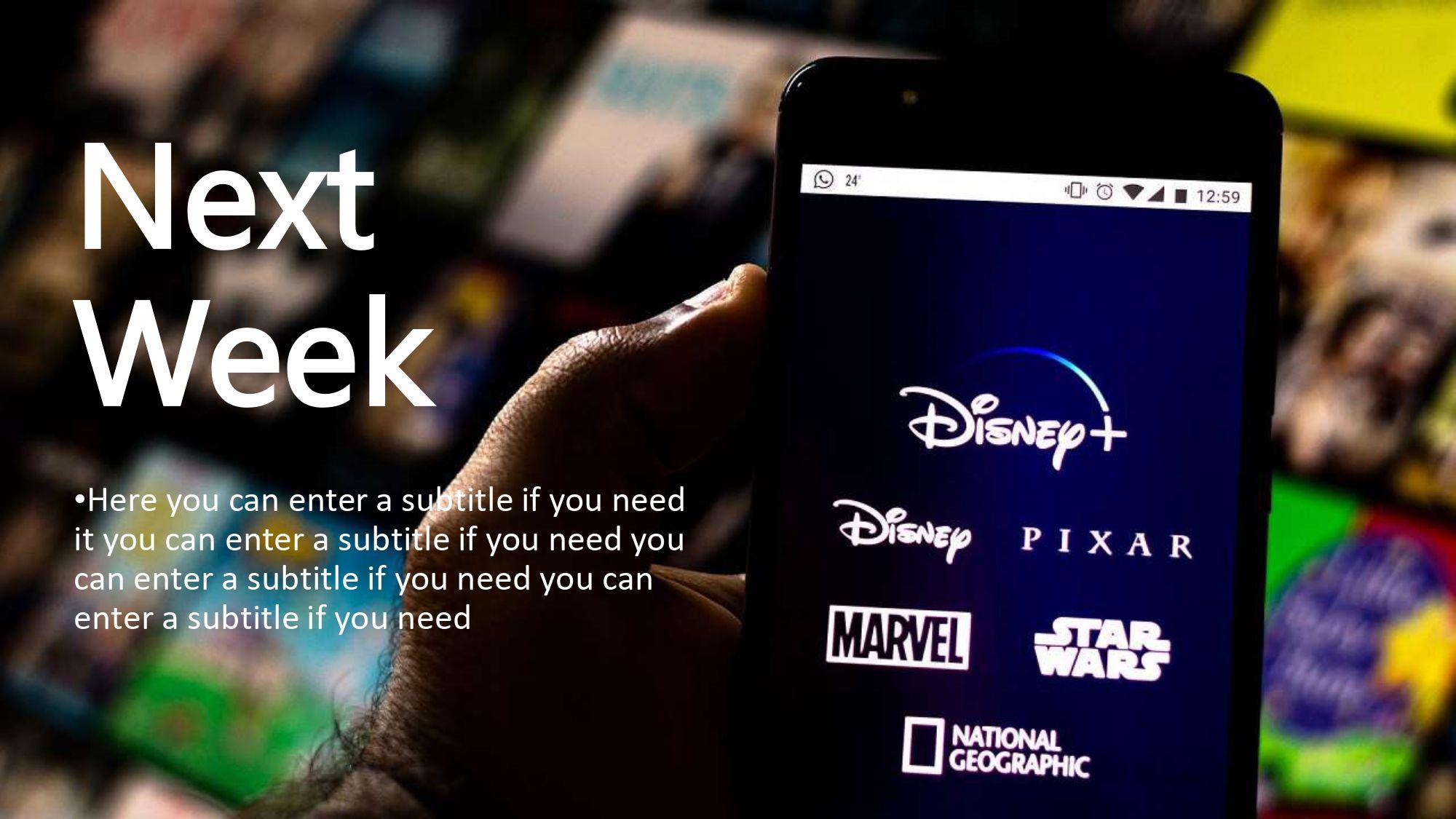 Disney Plus Plantilla PowerPoint | PPT