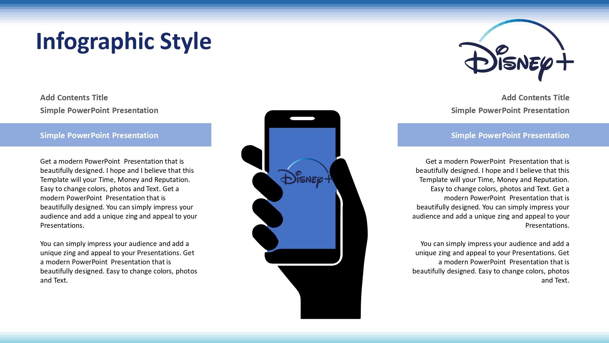 Disney Plus Plantilla PowerPoint | PPT