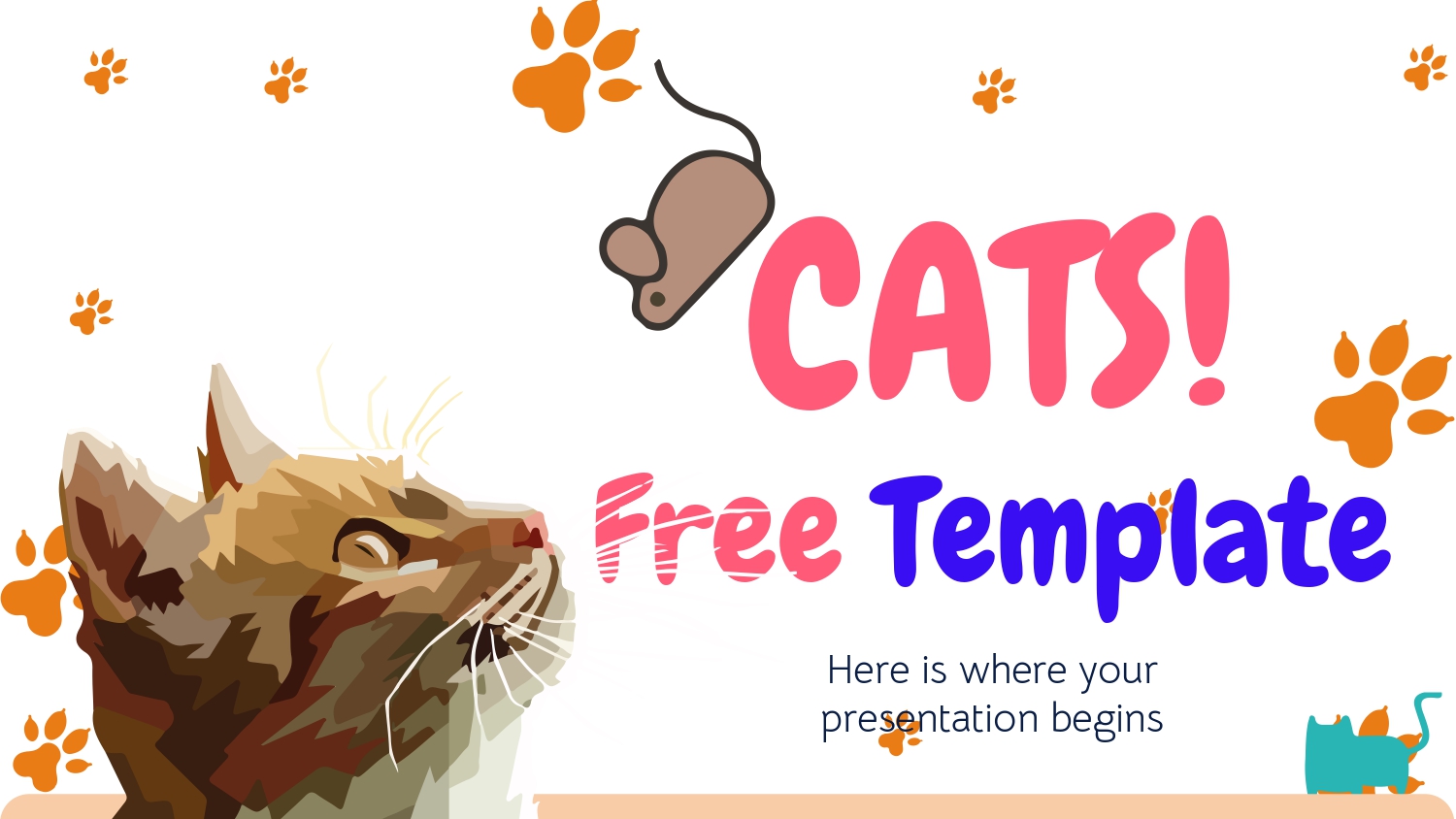 Gatos Plantilla PowerPoint