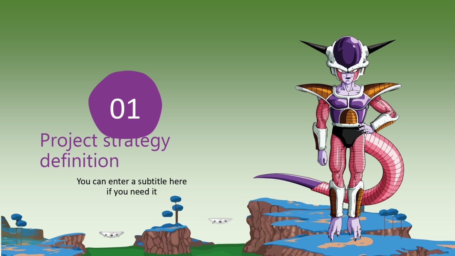 Dragon Ball Z Plantilla PowerPoint | Tema PPT y Google Slides