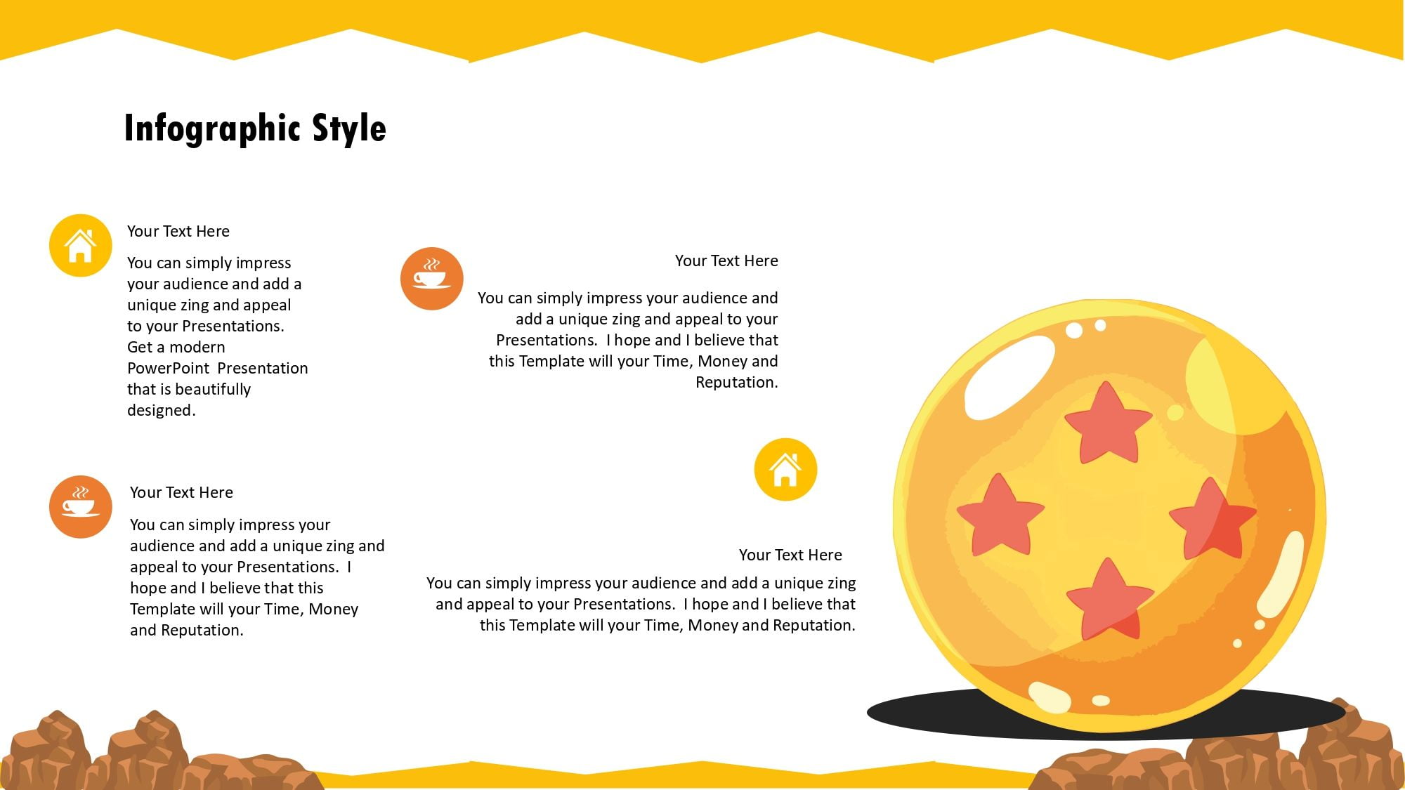 Dragon Ball Z Plantilla PowerPoint | Tema PPT y Google Slides