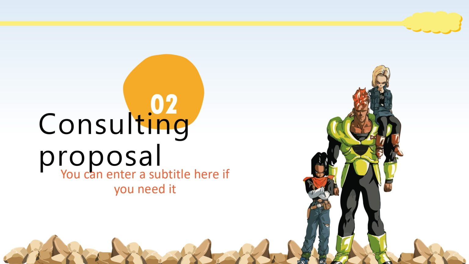 Dragon Ball Z Plantilla PowerPoint | Tema PPT y Google Slides