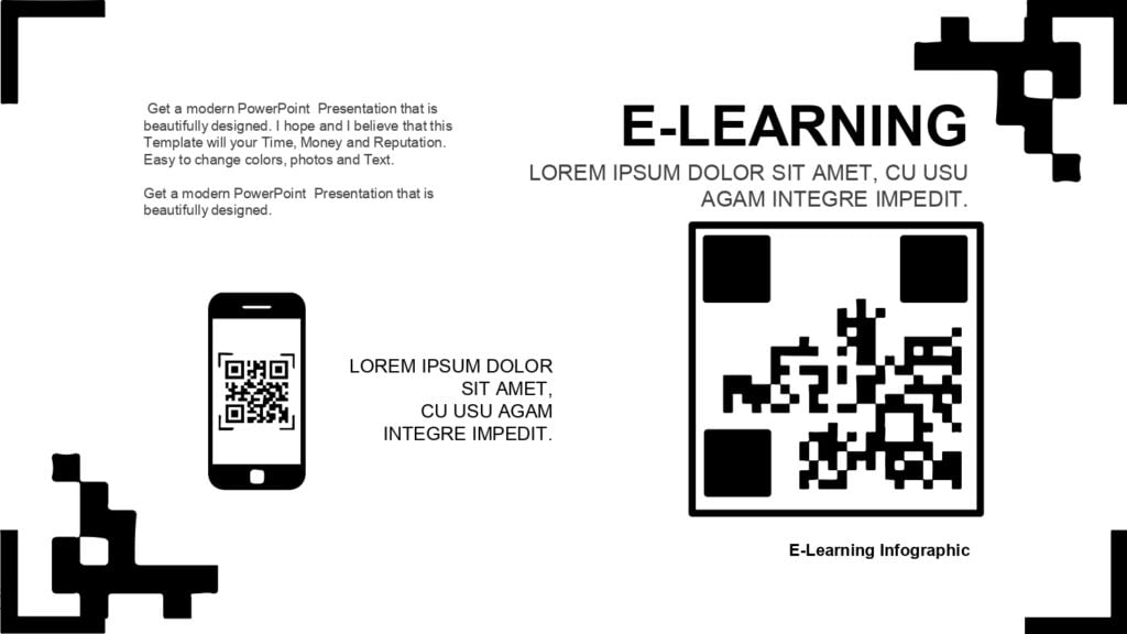 QR Plantilla PowerPoint | Plantillas PowerPoint Gratis