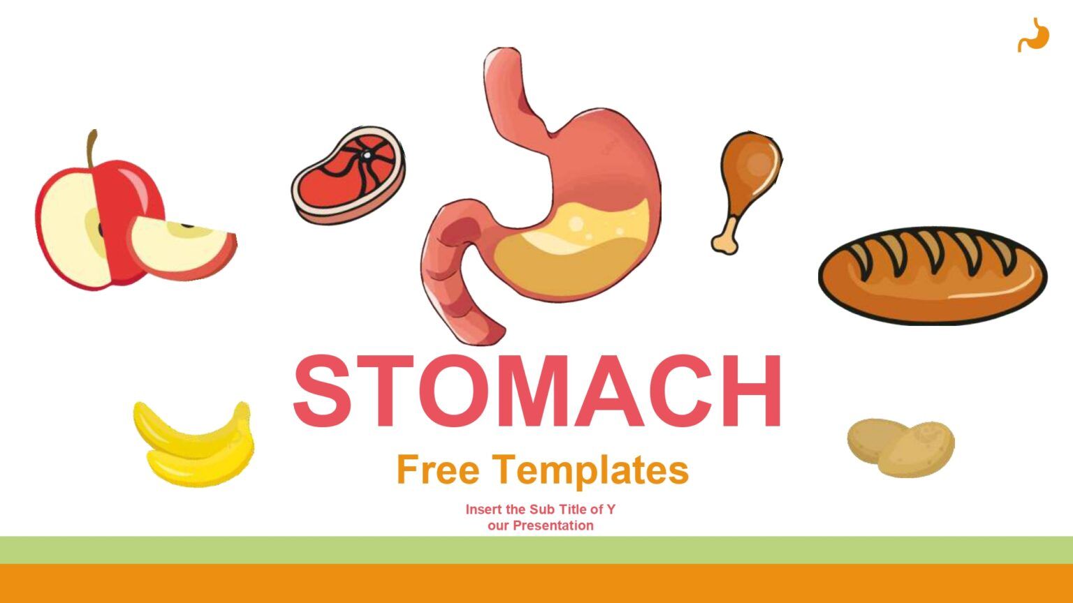 Estomago Plantilla PowerPoint | Plantillas PowerPoint Gratis