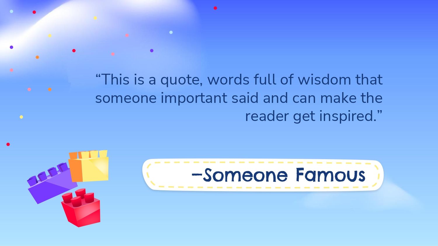 Minitema: Día del Niño | PowerPoint y Google Slides