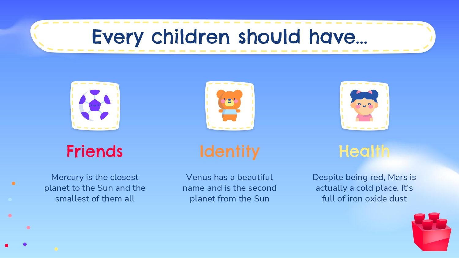 Minitema: Día del Niño | PowerPoint y Google Slides