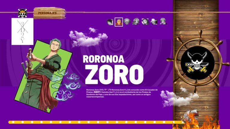 One Piece Plantilla PowerPoint | Google Slides y Canva