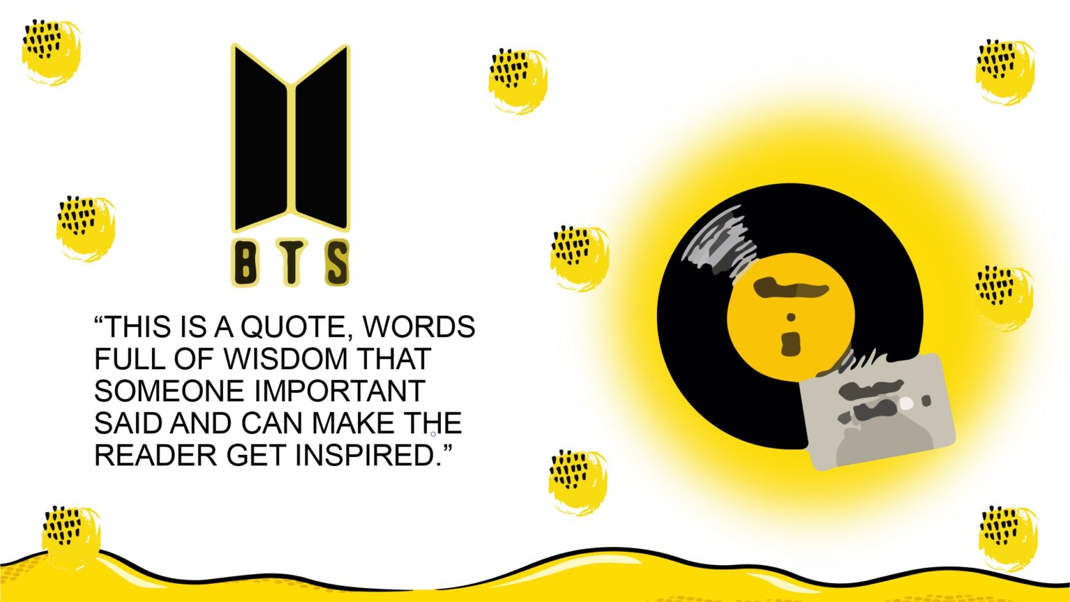 Plantilla PowerPoint Animada de BTS | Temas PPT y Google Slides